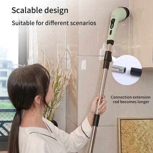 Wireless Electric Cleaning Brush Multifunctional Bathroom Window – The ...